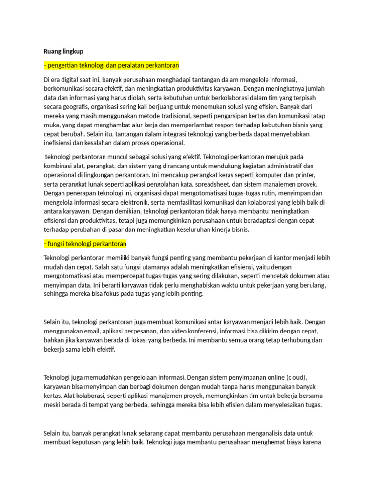 Sketsa E-Modul + Materi | PDF