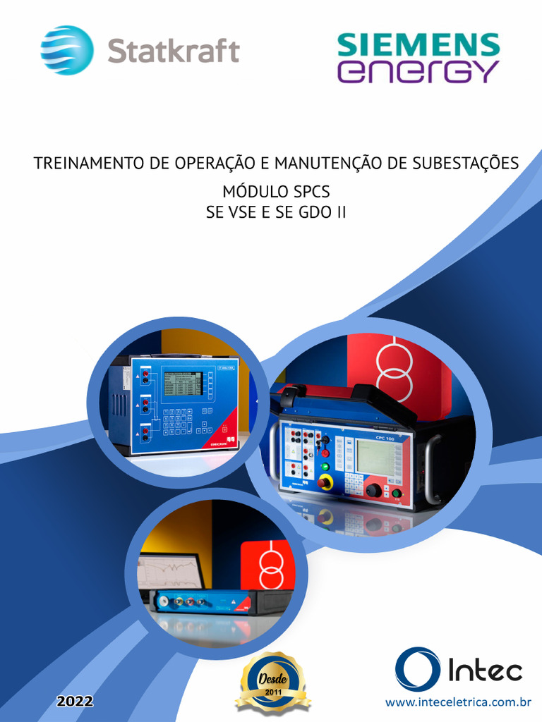 Treinamento de Operação e Manutenção de Subestações - SPCS | PDF