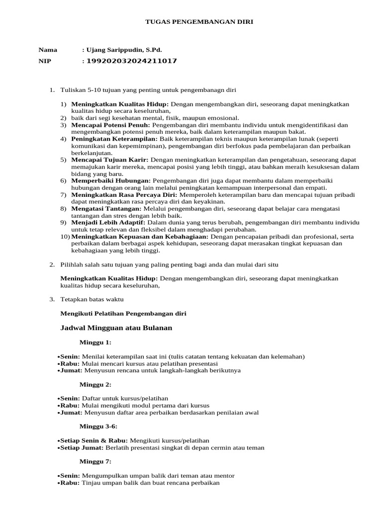 LK SOFT SKILL Ujang Sarippudin, S.Pd. | PDF