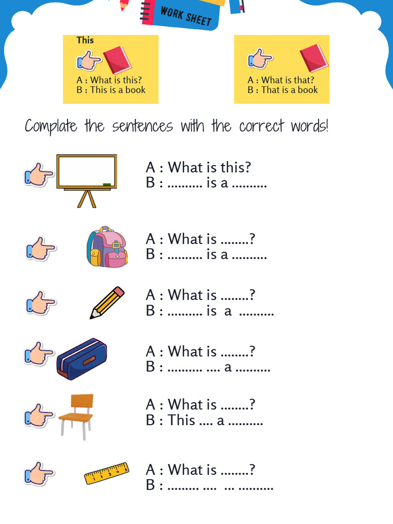Worksheet Demonstration | PDF