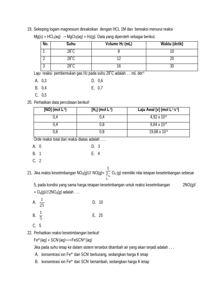 Riza Kimia 19-22 | PDF