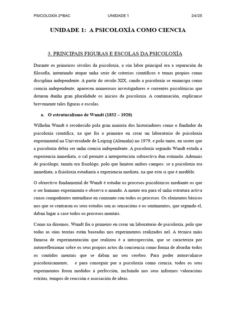 PSICO - 2 Parte Tema 1 | PDF