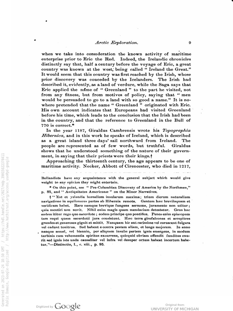 Inventio Fortunata - North Pole Island - Mountain | PDF