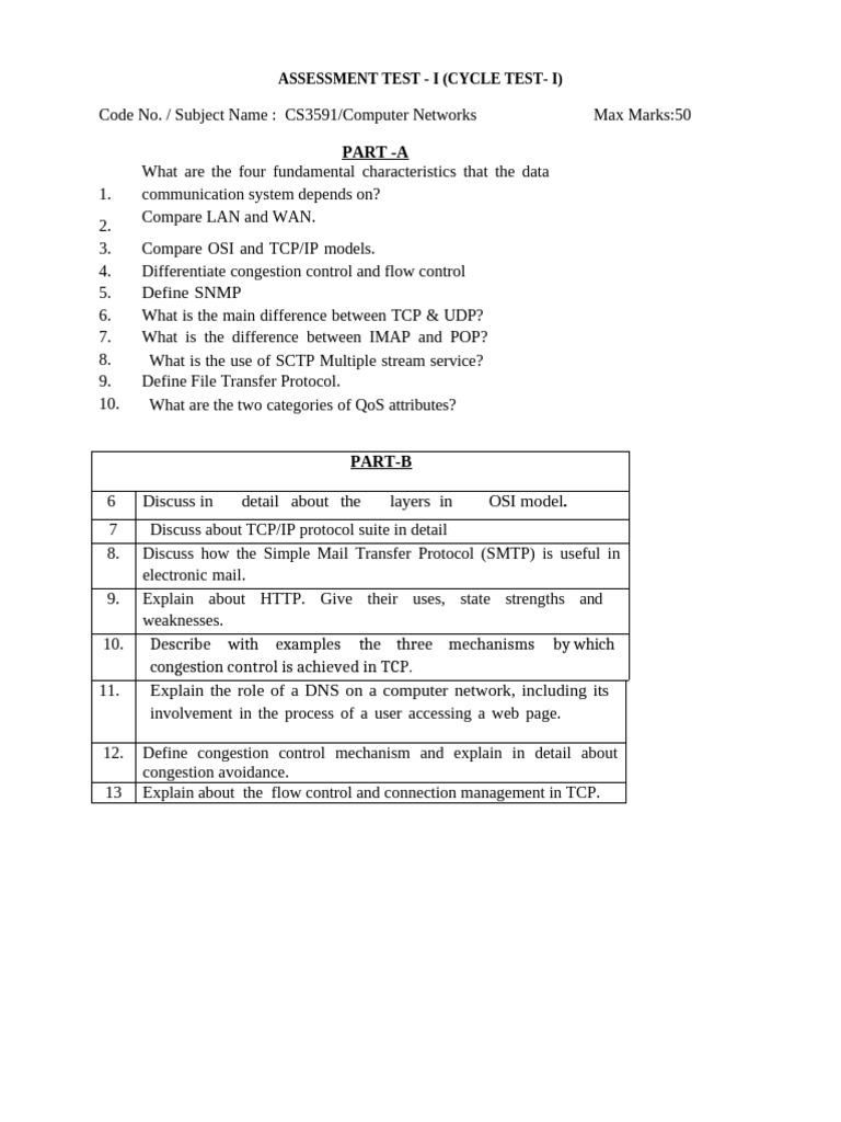Imp Q To Students | PDF