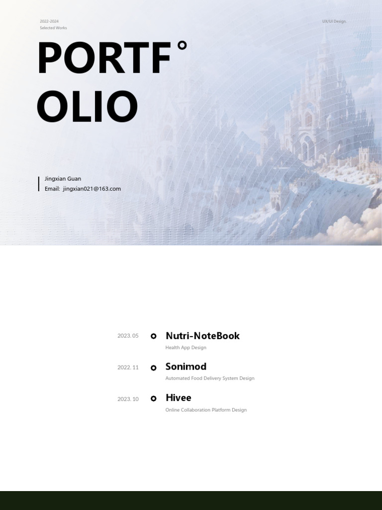 Portfolio - Jessie Guan - 2024.09.29 - Compressed | PDF