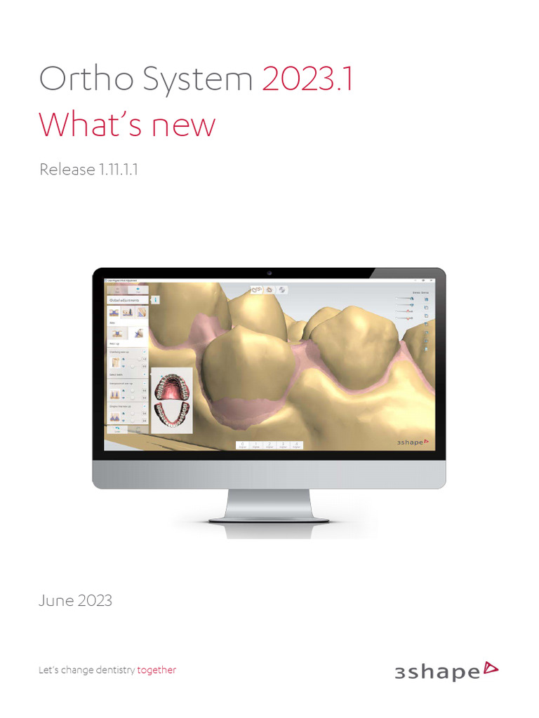 Ortho System 2023.1 (1.11.1.1) - Whats New | PDF