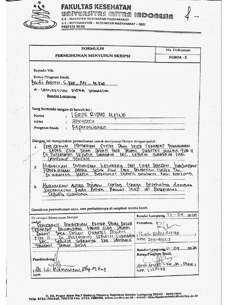 Form 2 | PDF