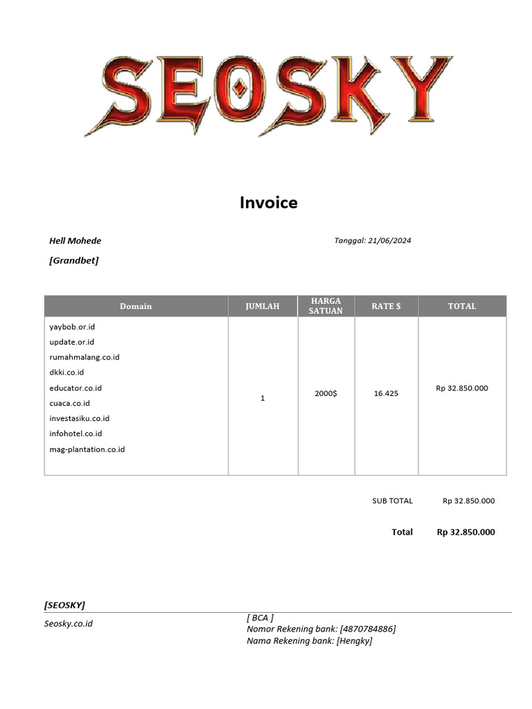 Invoice | PDF