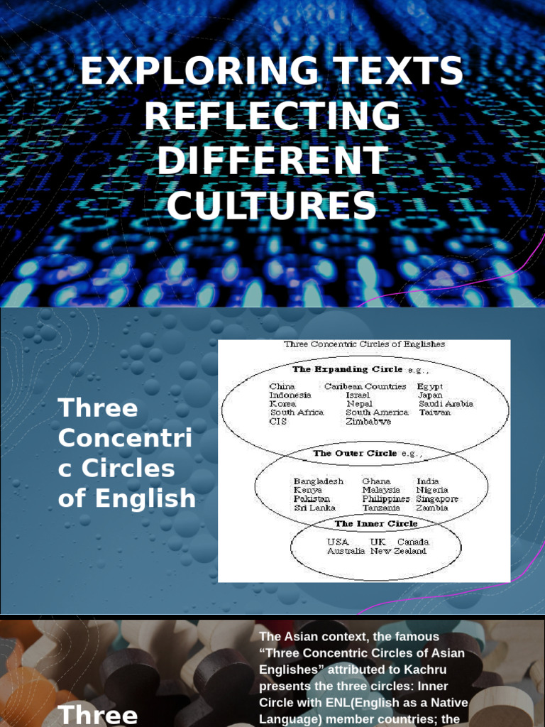 Exploring Texts Reflecting Different Cultures | PDF