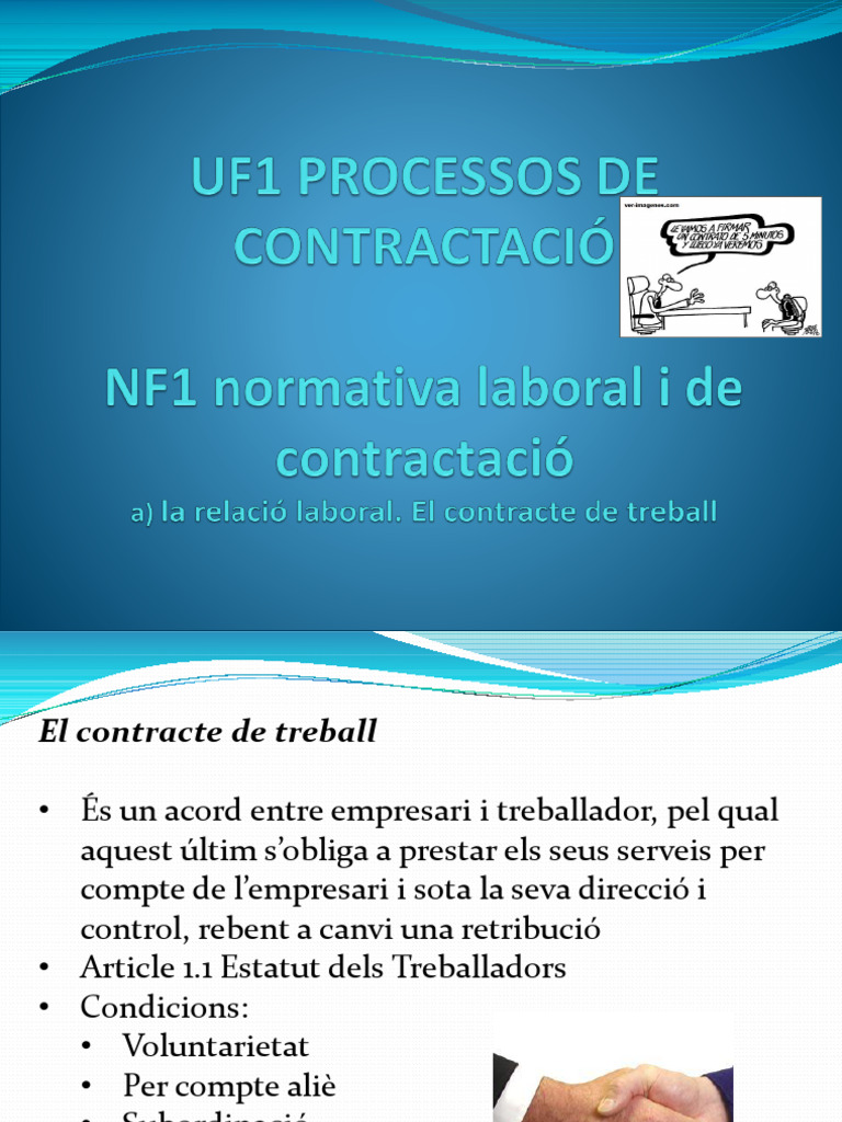M7 UF1 NF1 A Contractes Rellab | PDF