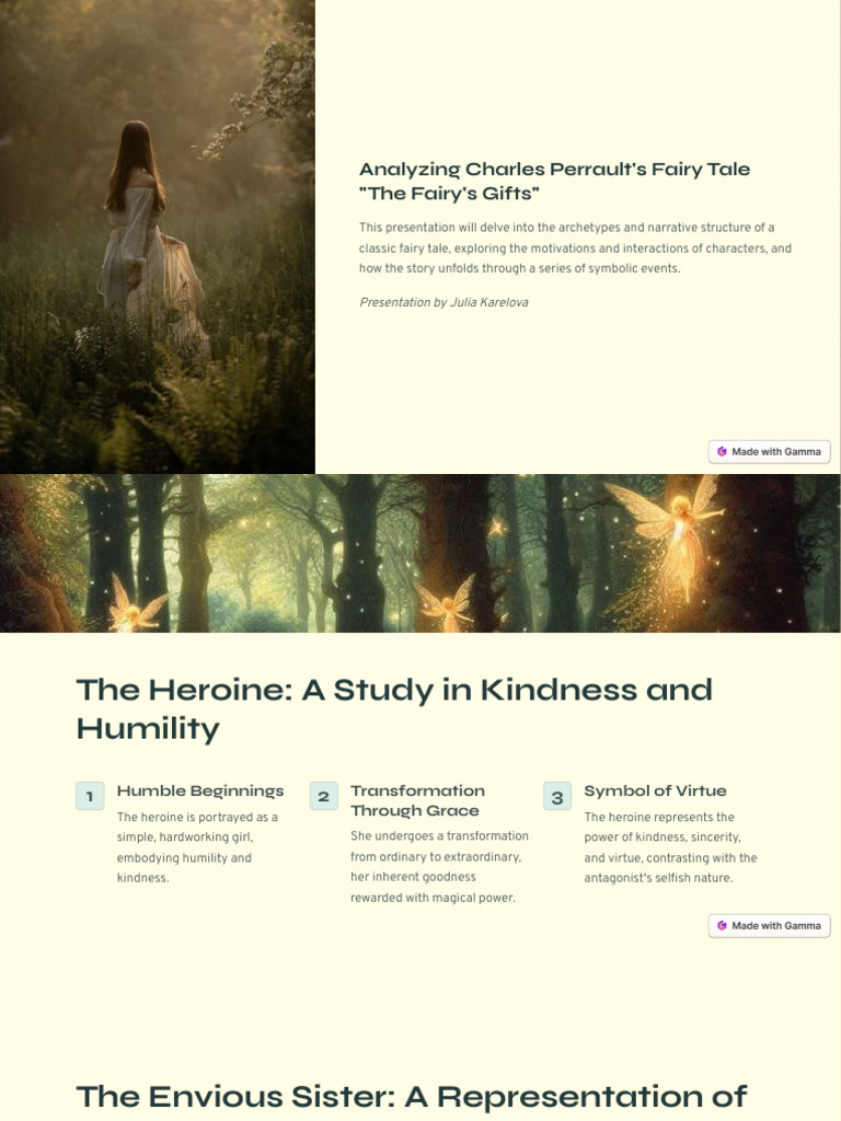 Analyzing-Charles-Perraults-Fairy-Tale-The-Fairys-Gifts | PDF