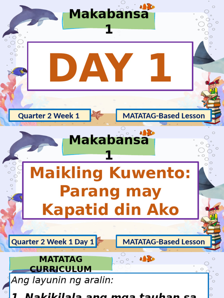 Makabansa Q2 Week1 Day 1 | PDF | Self-Improvement