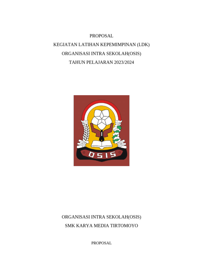 Proposal LDK Osis | PDF