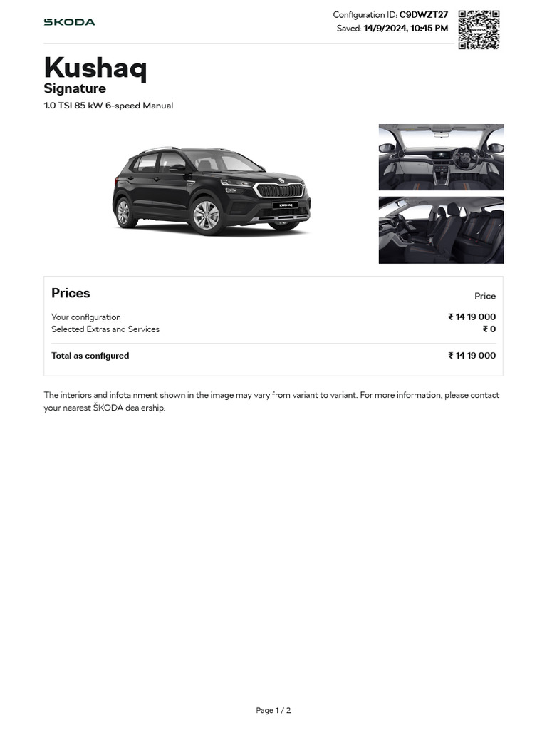 Car Card C9DWZT27 | PDF
