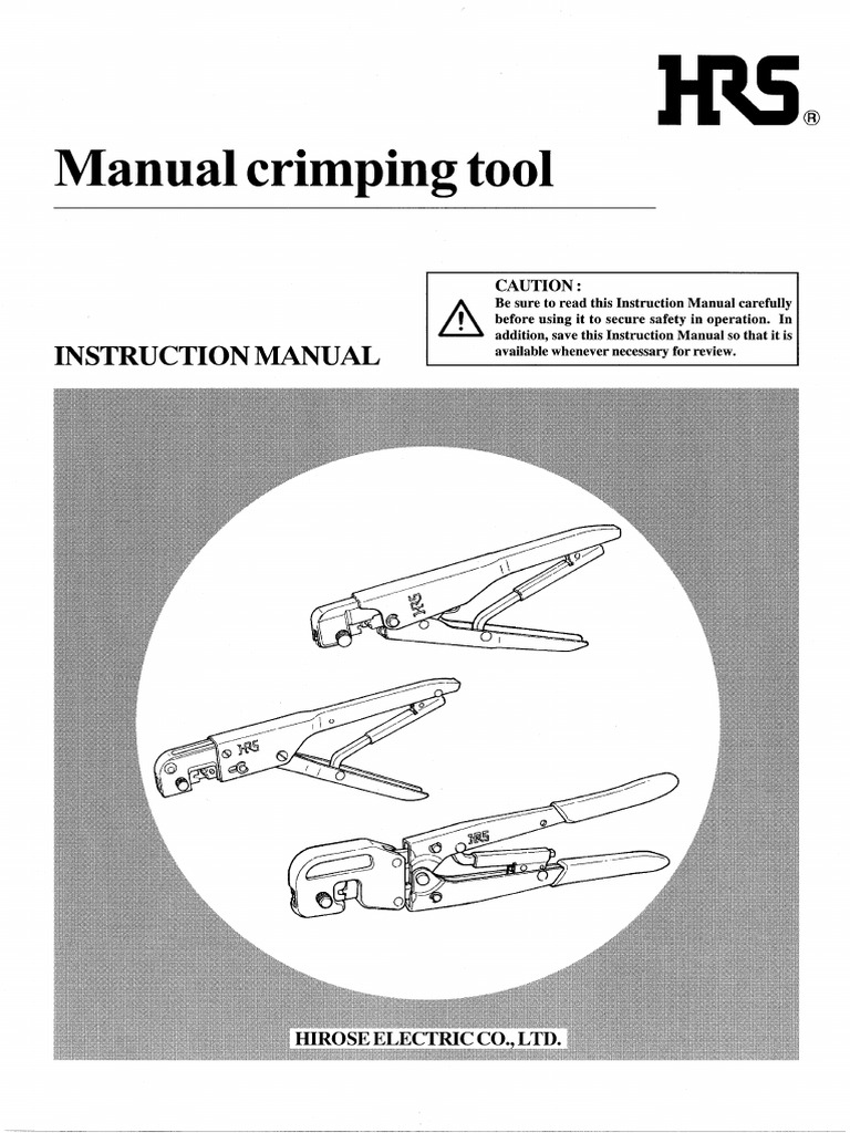 HRS Crimp Height Guide Awg Wire | PDF