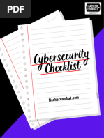 Updated ITGC Audit Checklist | PDF | Security | Computer Security