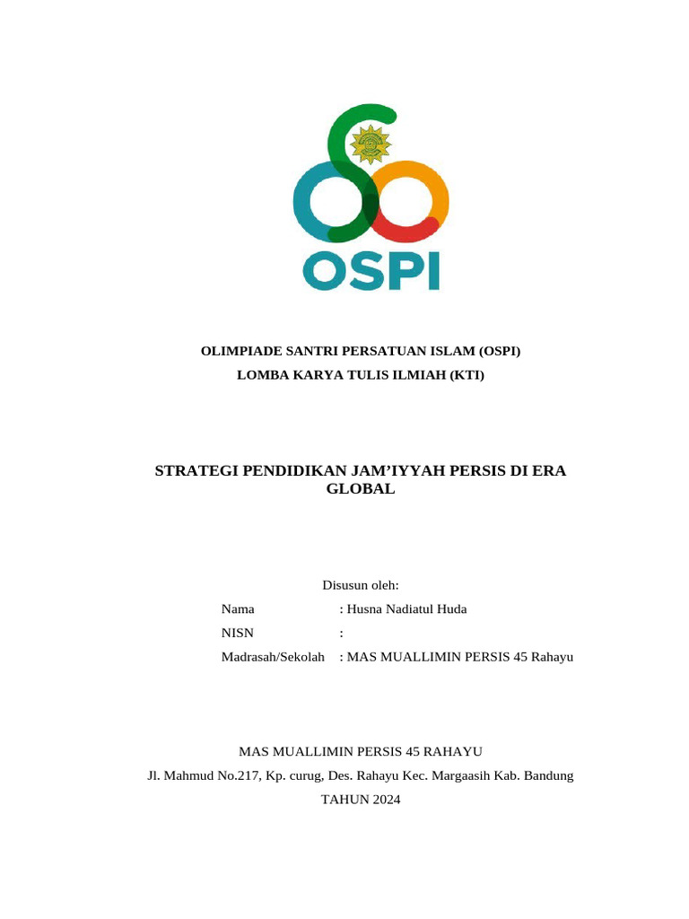 KTI OSPI 2024 (AutoRecovered) | PDF