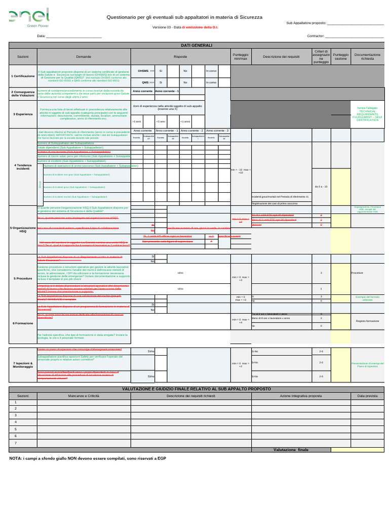 PD - Anexo 2 - HS Questionnaire - RA (Cortesia) | PDF