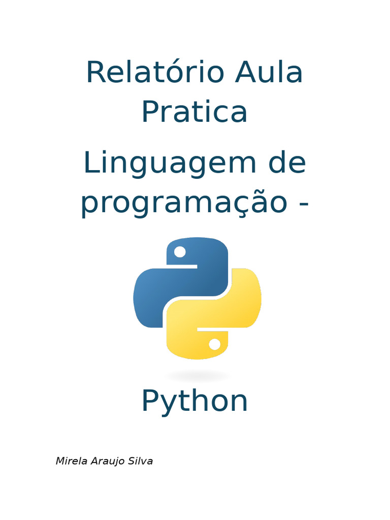 Relatório Aula Pratica - Linguagem de Programação | PDF