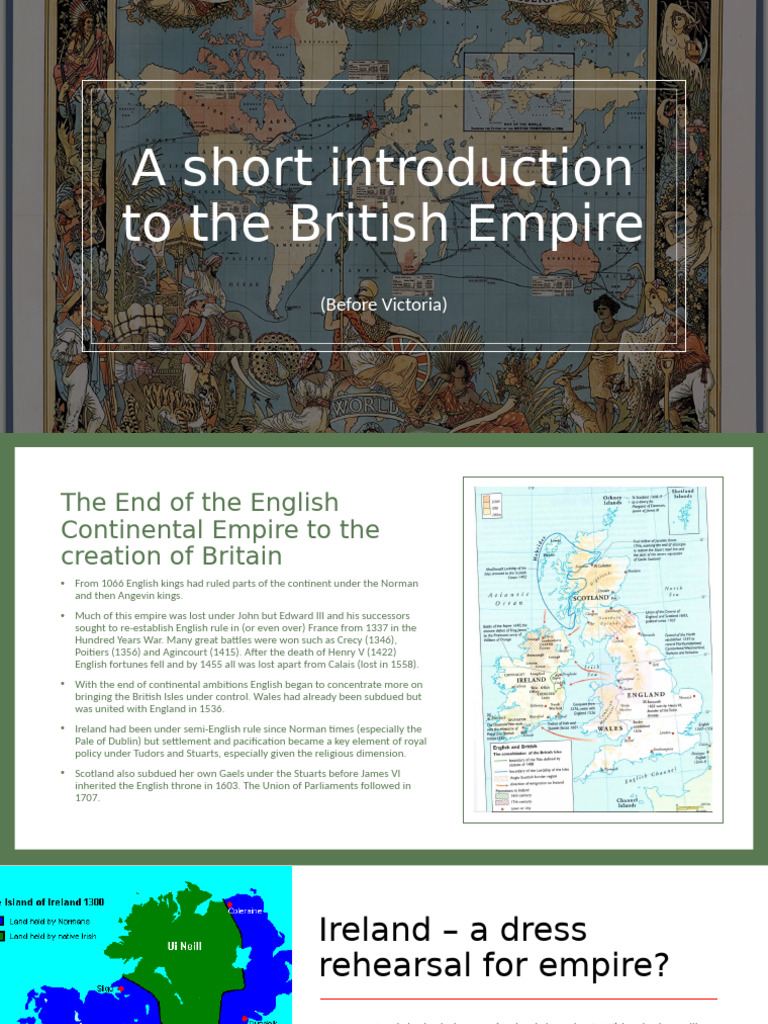 A Short Introduction To The British Empire | PDF