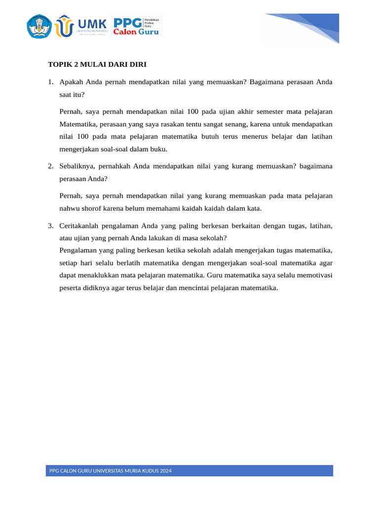 T2-2. Mulai Dari Diri | PDF