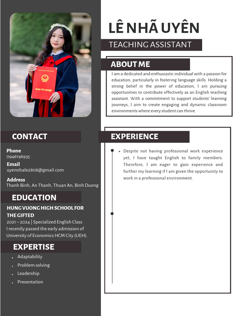 Len Hau Yen Resume | PDF