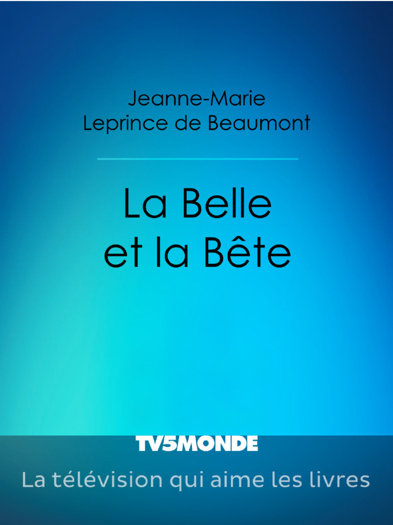 Leprince de Beaumont - La Belle Et La Bete-92 | PDF