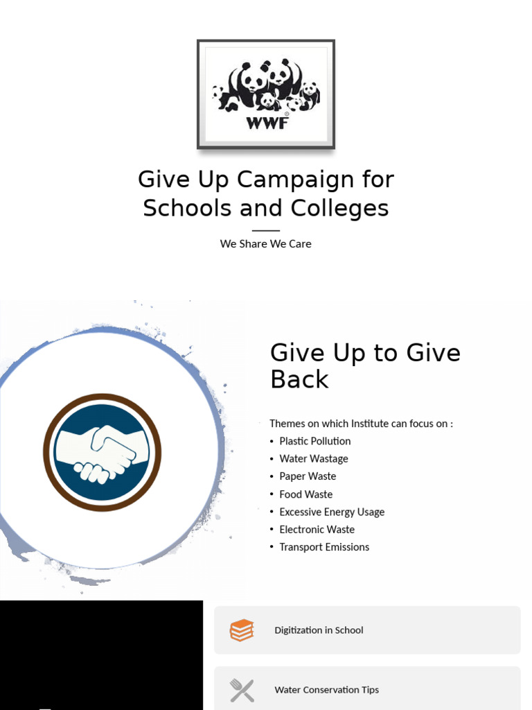 WWF School Visit | PDF