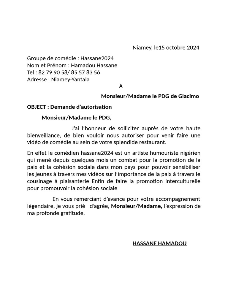 Hassane 2024 | PDF