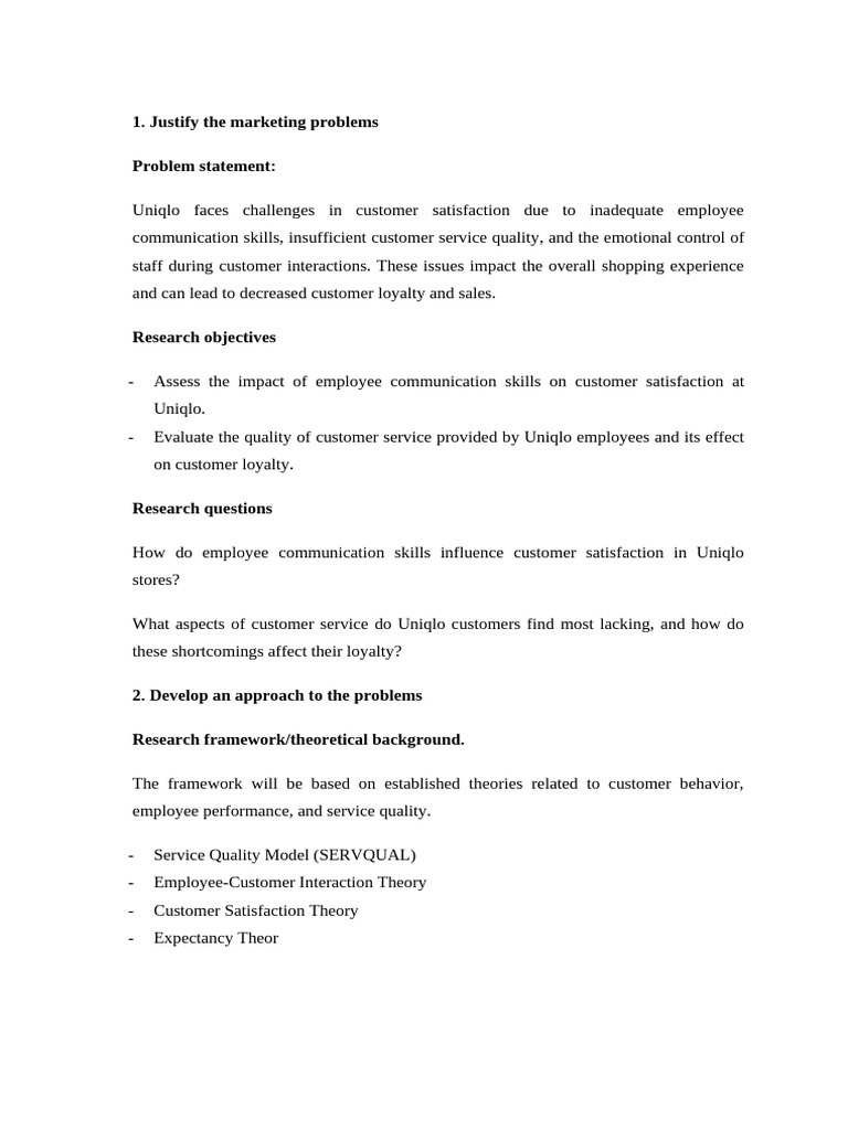 Communication Skills, Insufficient Customer Service Quality, and The ...