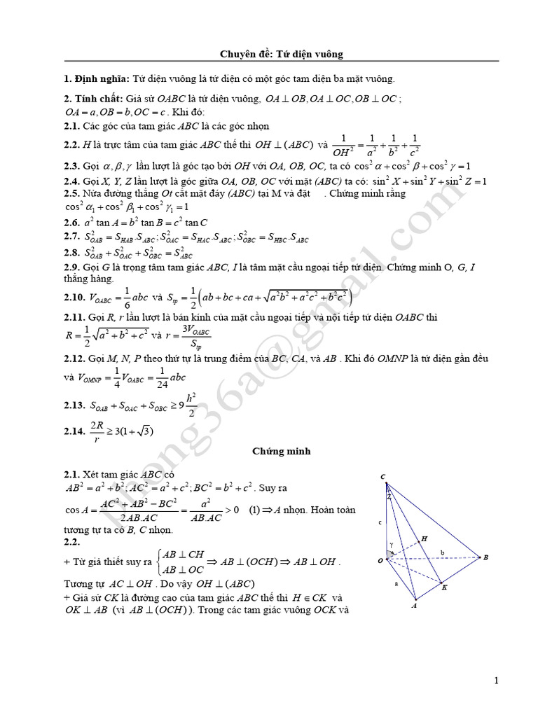 cm tính chất tdv PDF | PDF