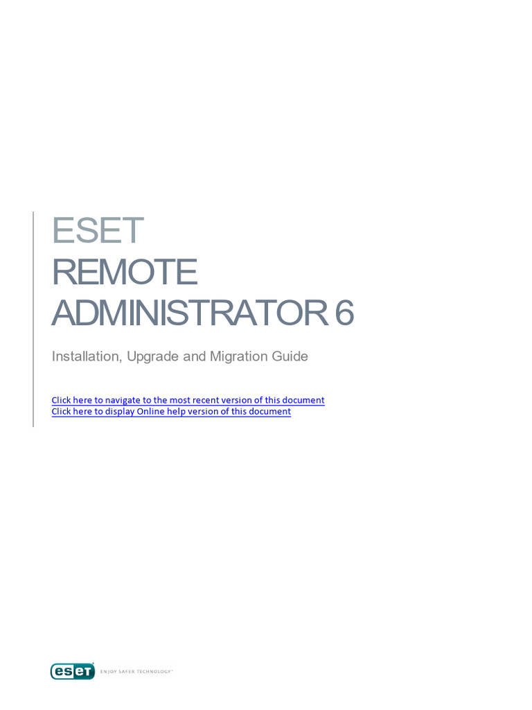 Eset Era 64 Era Install Enu | PDF