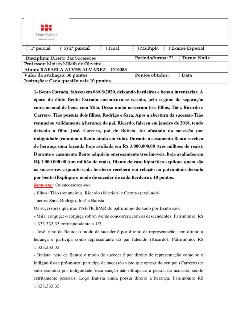 Segunda Prova Civil | PDF