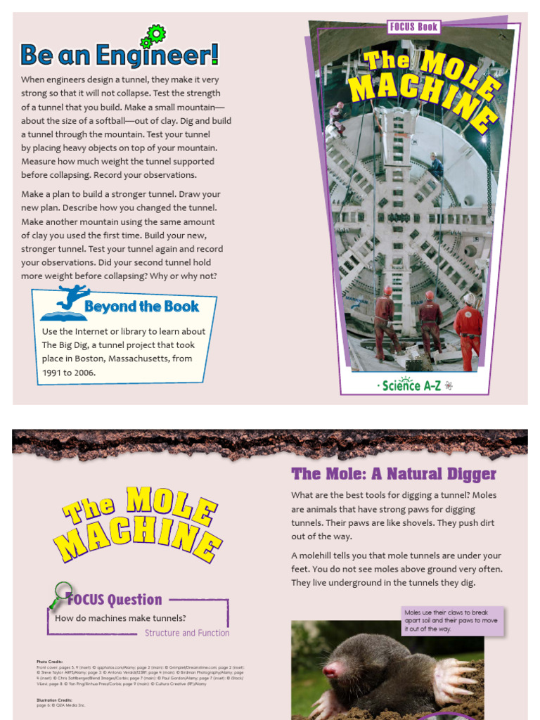 Machines 3-4 Focus Book Mole Machine | PDF