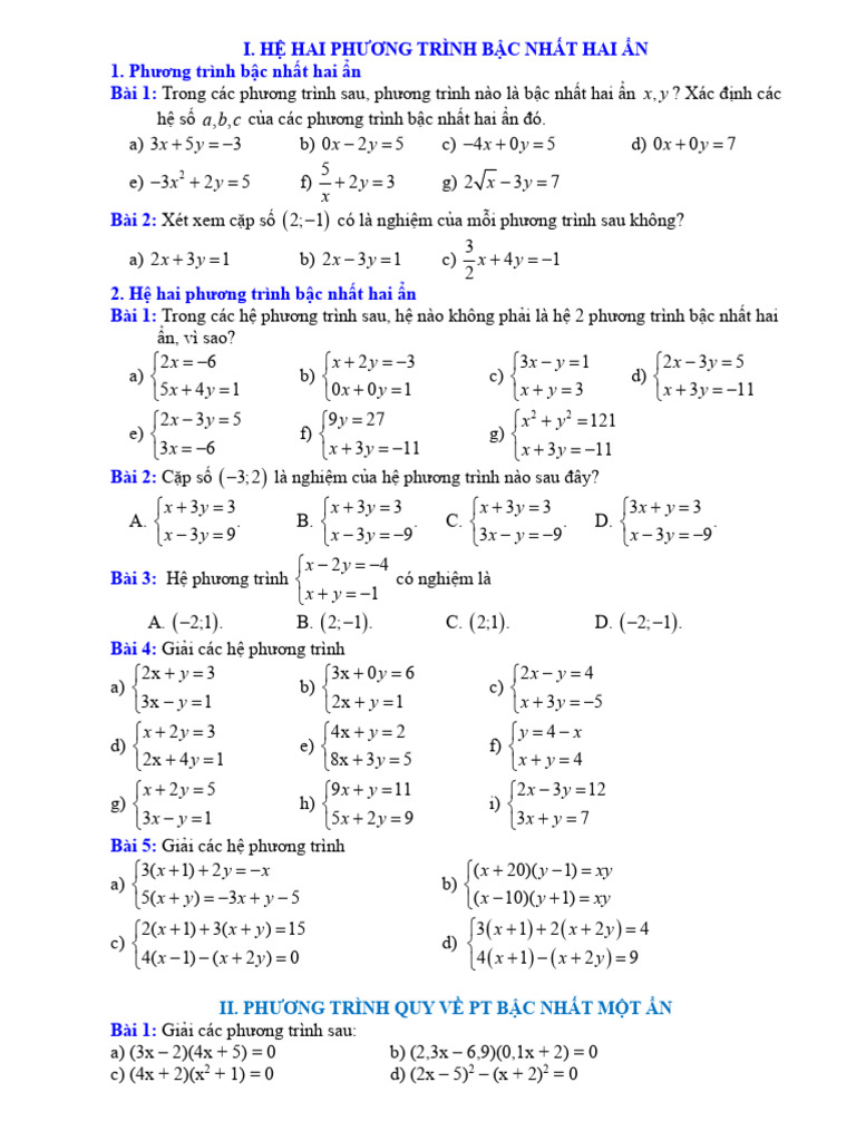 ĐỀ CƯƠNG ÔN TẬP GIỮA HK1 NĂM 24-25 | PDF