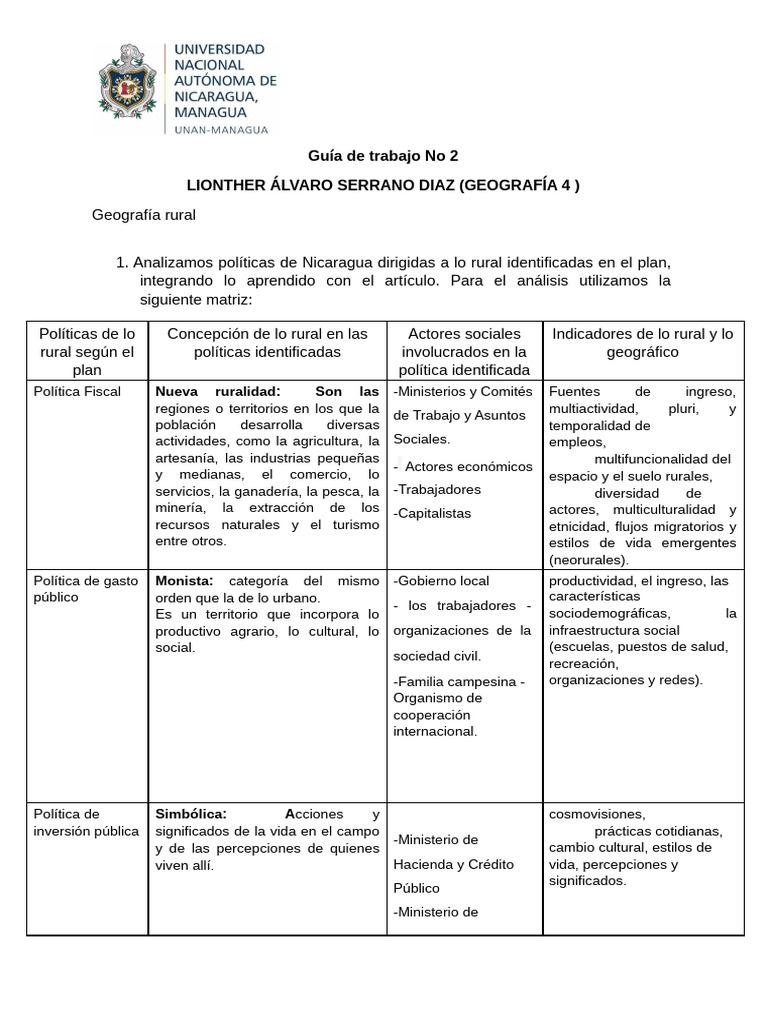 Gu-A de Trabajo No 2 | PDF