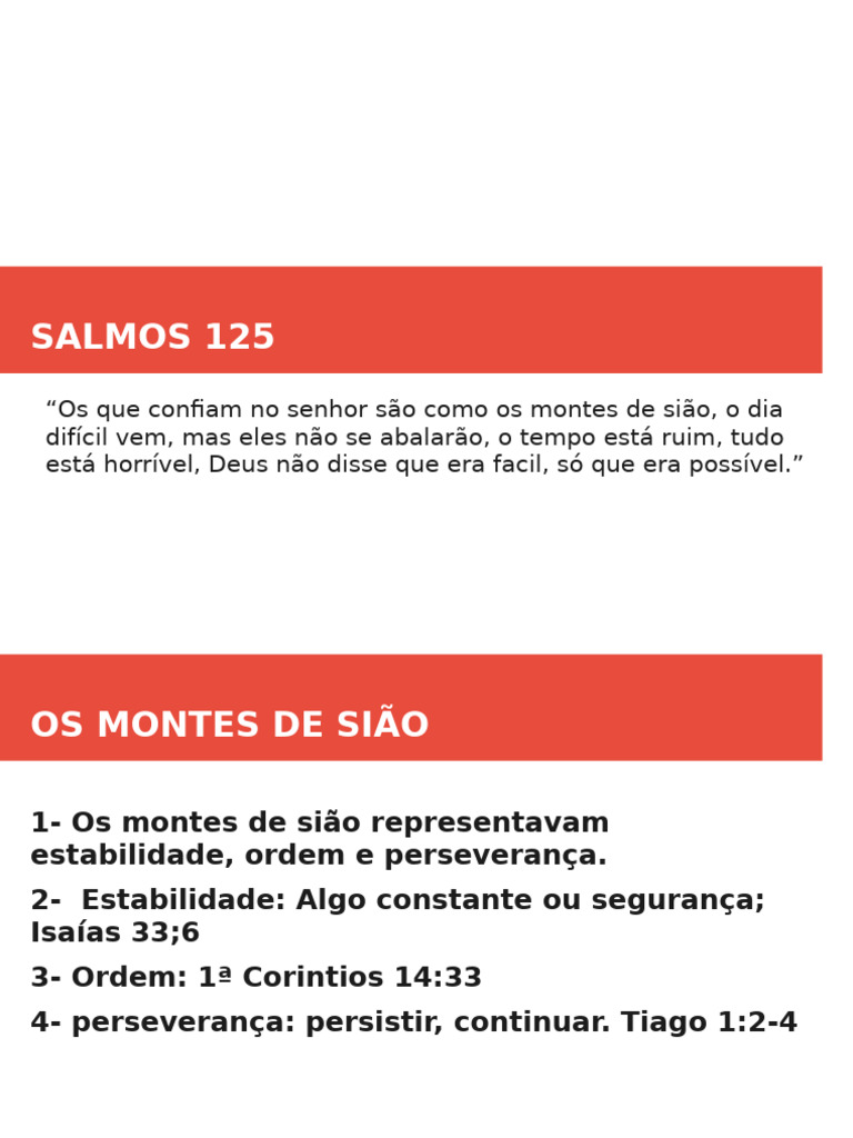Salmos 125 | PDF