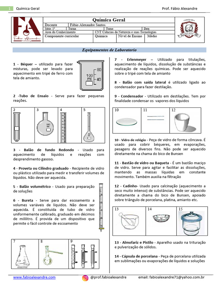Material de Laboratorio | PDF | Ciencias fisicas | Materiales transparentes