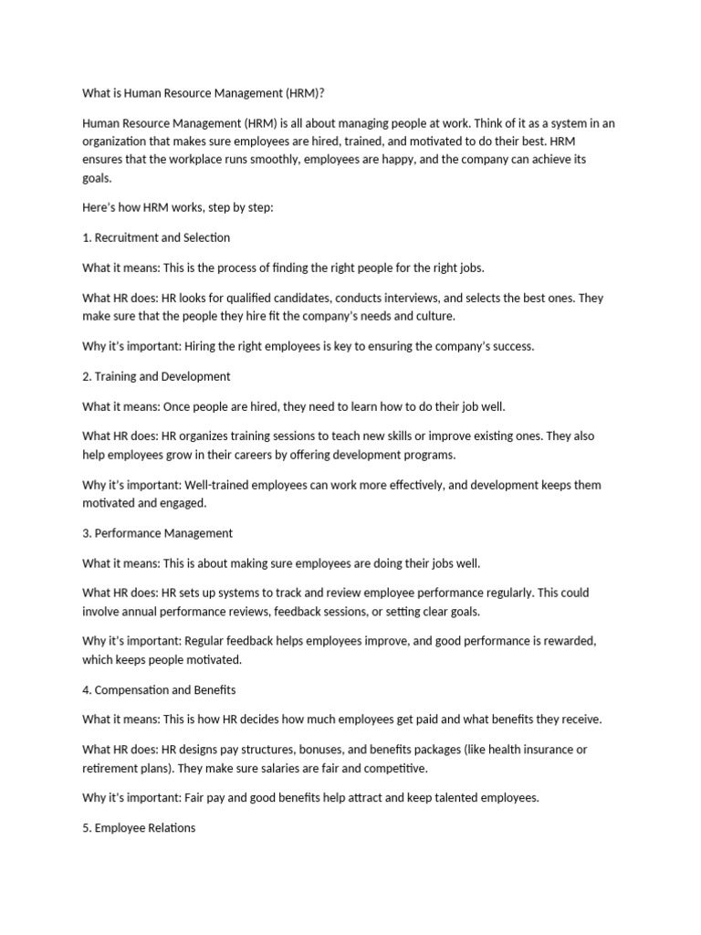 What Is Human R-WPS Office | PDF | Human Resource Management | Career & Growth