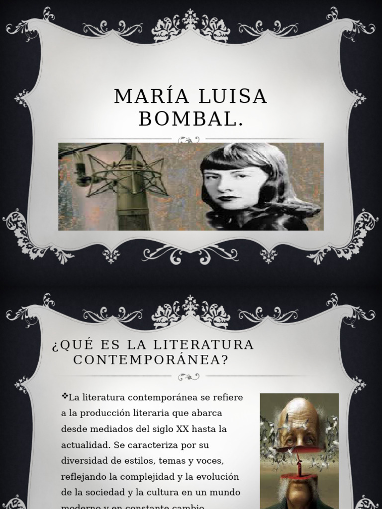 María Luisa Bombal 2024 | PDF