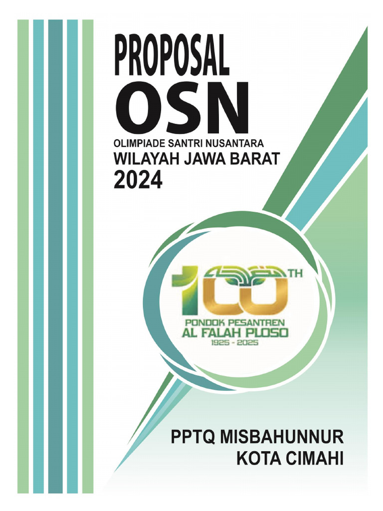 Proposal OSN 2024 ZONA 3 JABAR Revisi | PDF