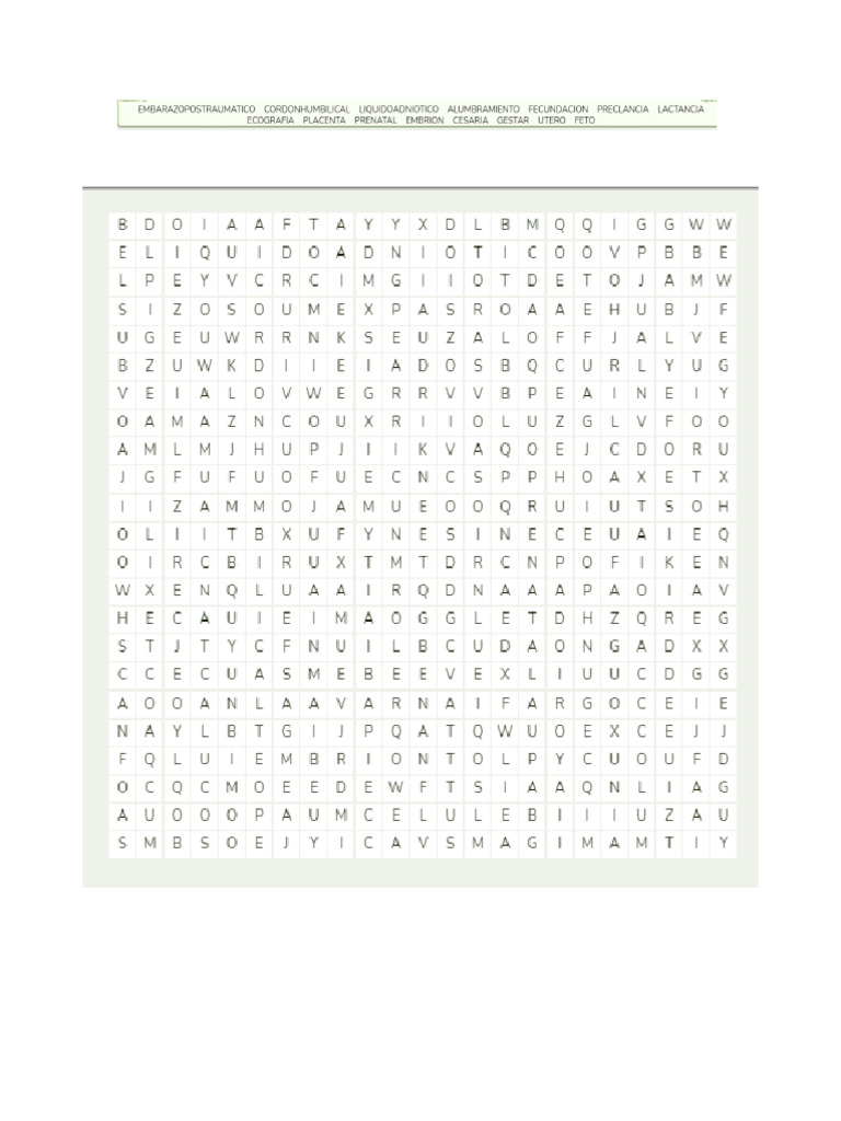 Sopa de Letras Sustentabilidad | PDF