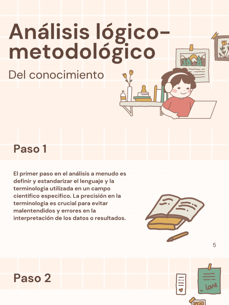 Análisis Lógico-Metodológico Del Conocimiento | PDF