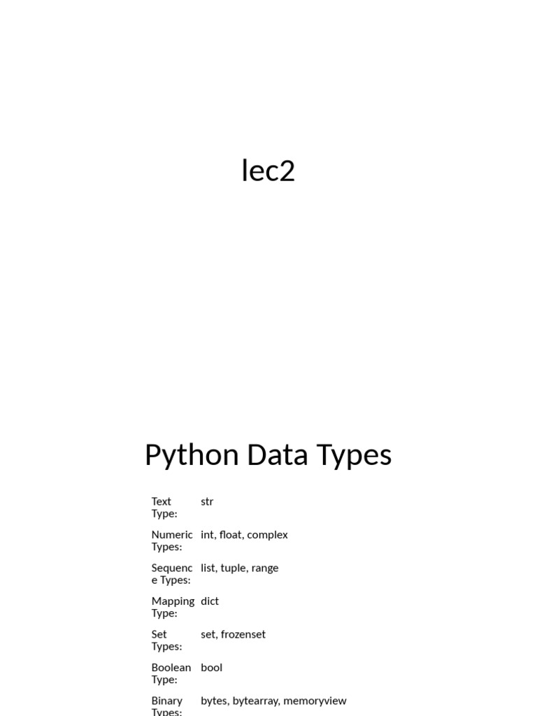 Lec2 Python 1 Pdf