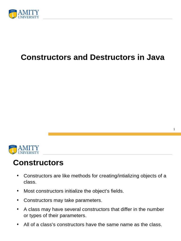 Constructors in Java1 (3) | PDF
