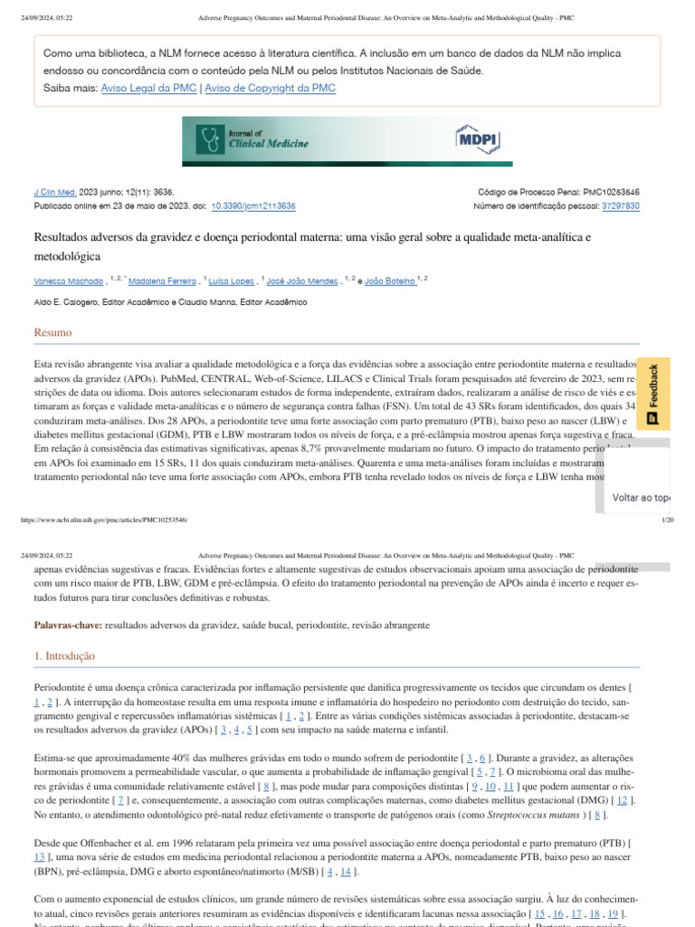 Adverse Pregnancy Outcomes and Maternal... Lytic and Methodological ...