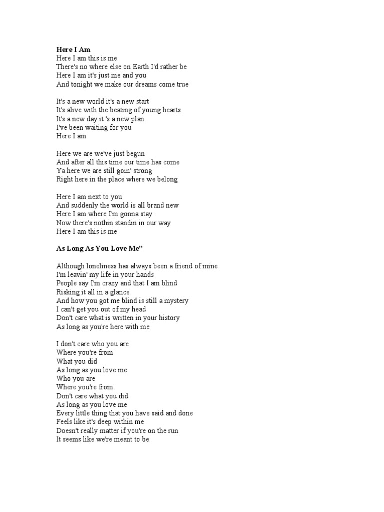Lyrics | PDF
