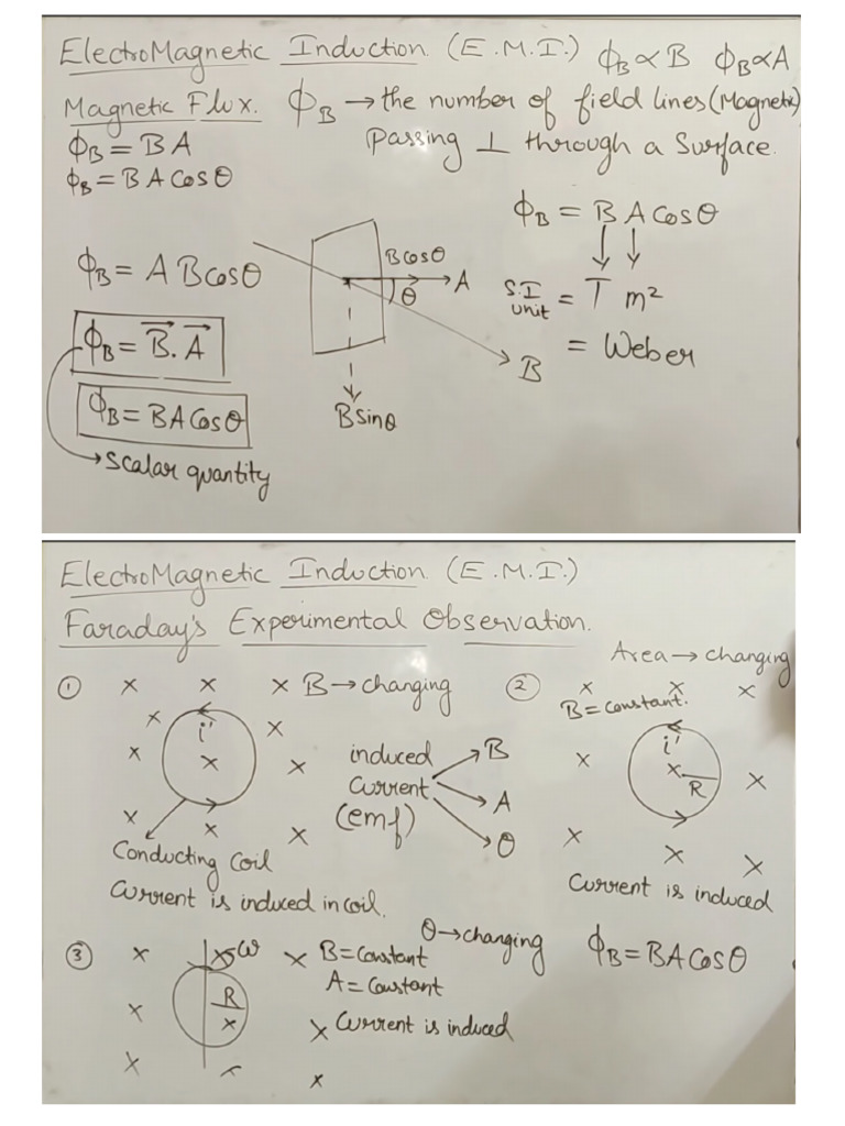 Electromagnetic Induction | PDF