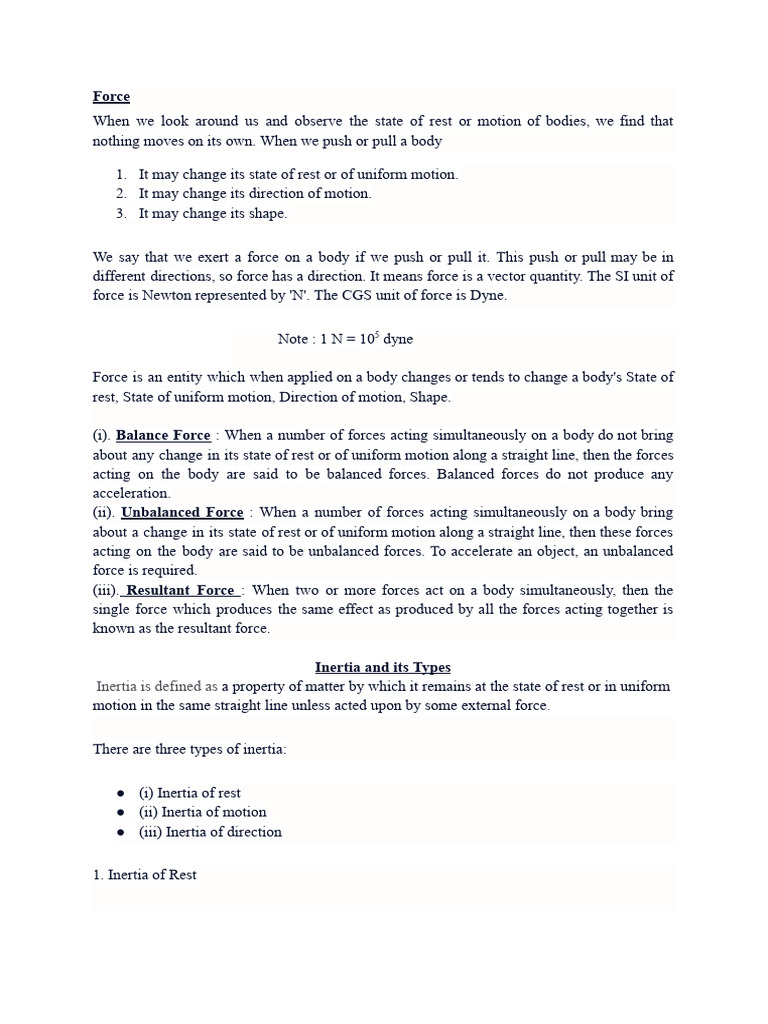 Laws of Motions | PDF | Friction | History