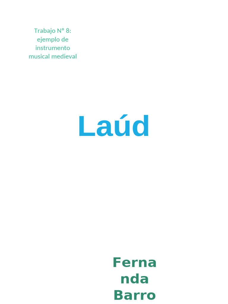 Laúd | PDF